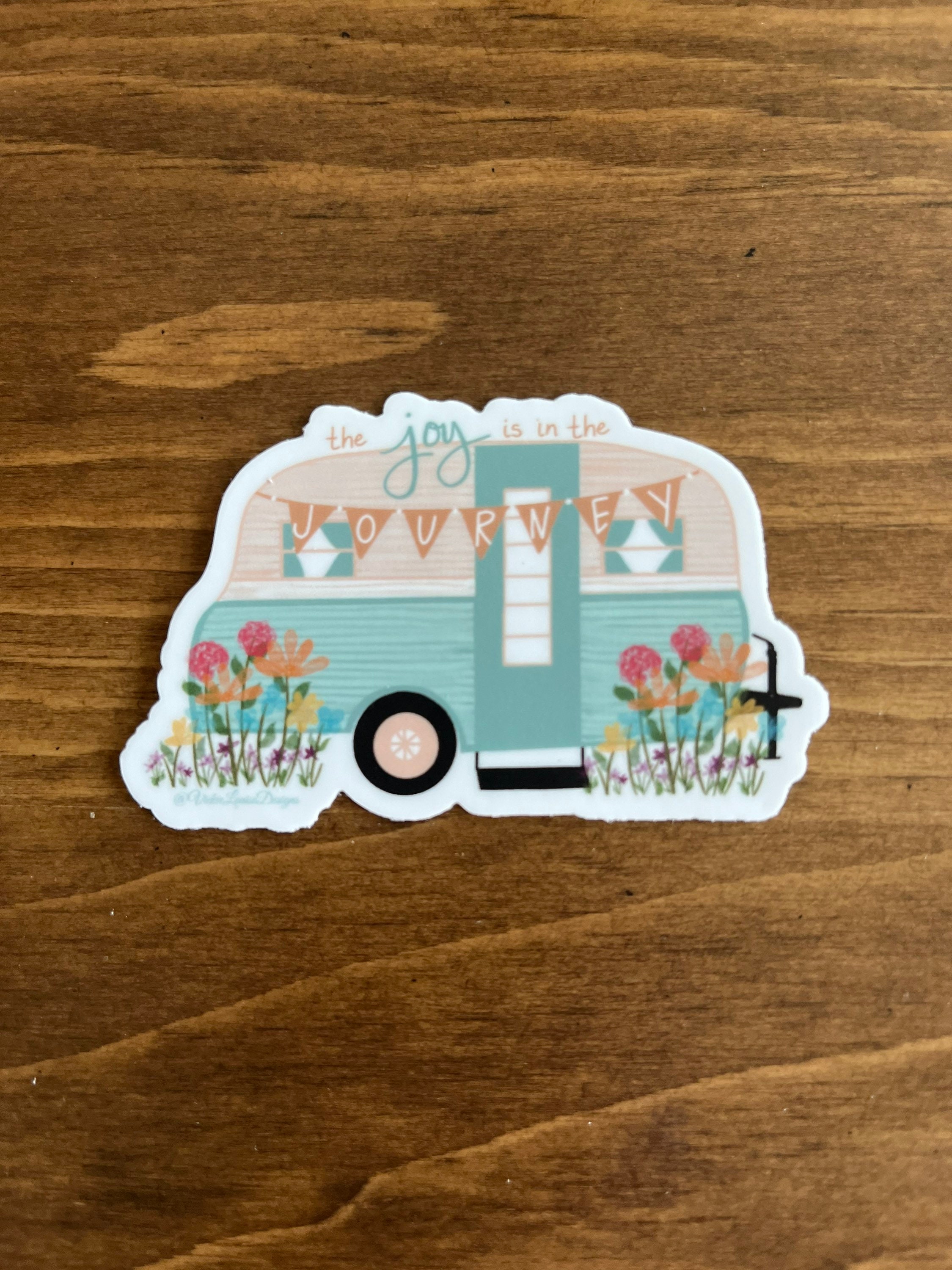 Vintage Camper Sticker Set - Etsy
