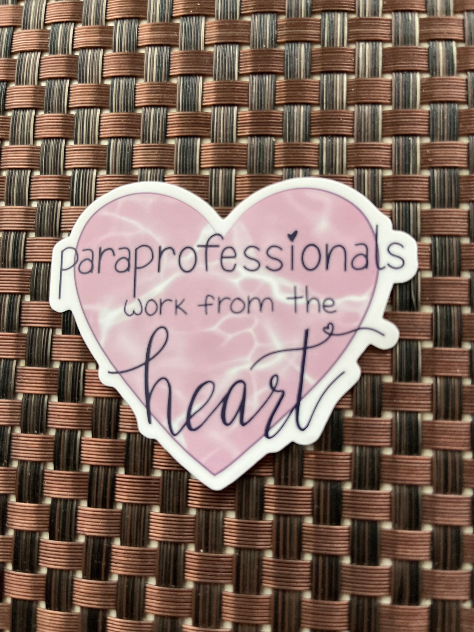 Paraprofessional Stickers 4 Pack - Etsy