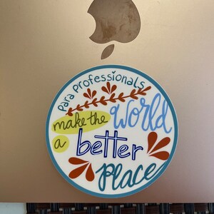 Paraprofessional Stickers 4 Pack - Etsy