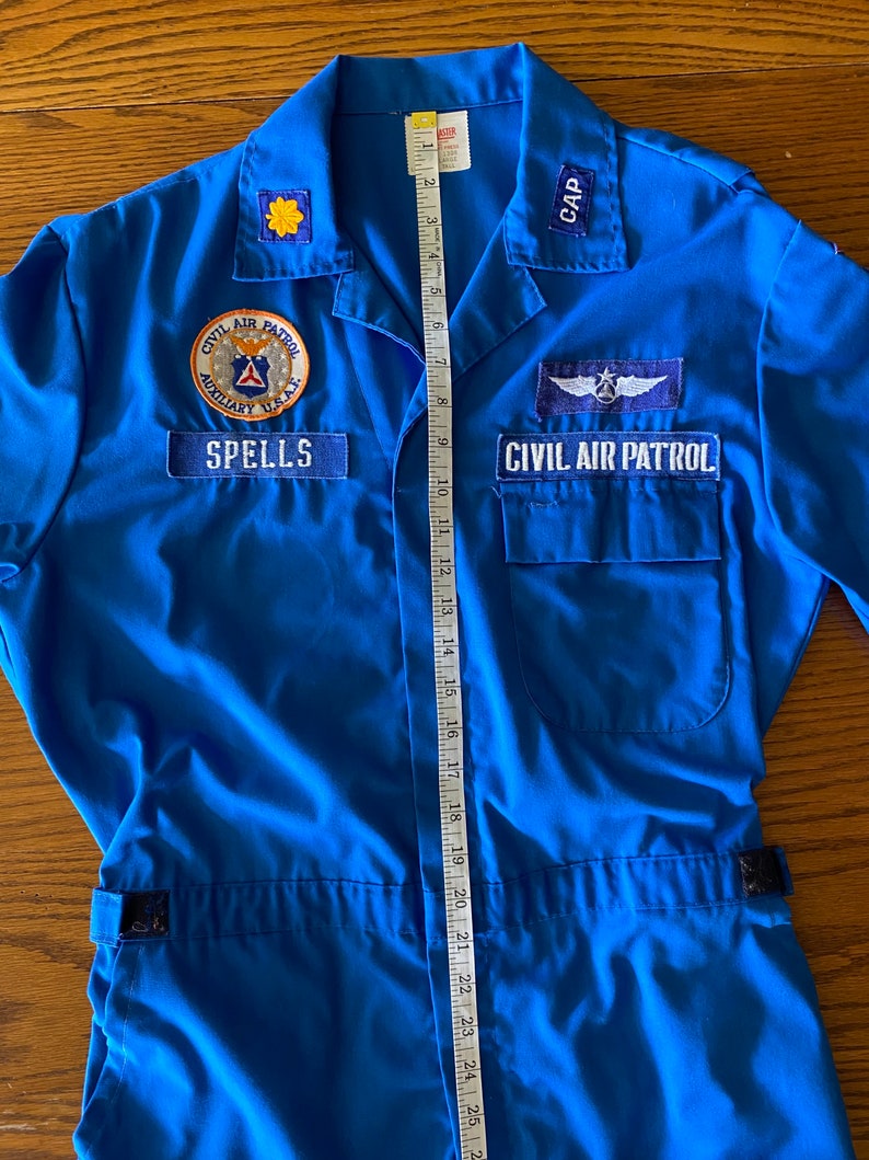 Vintage Blue Flight Suit Coveralls – Civil Air Patrol, Large Tall - Etsy
