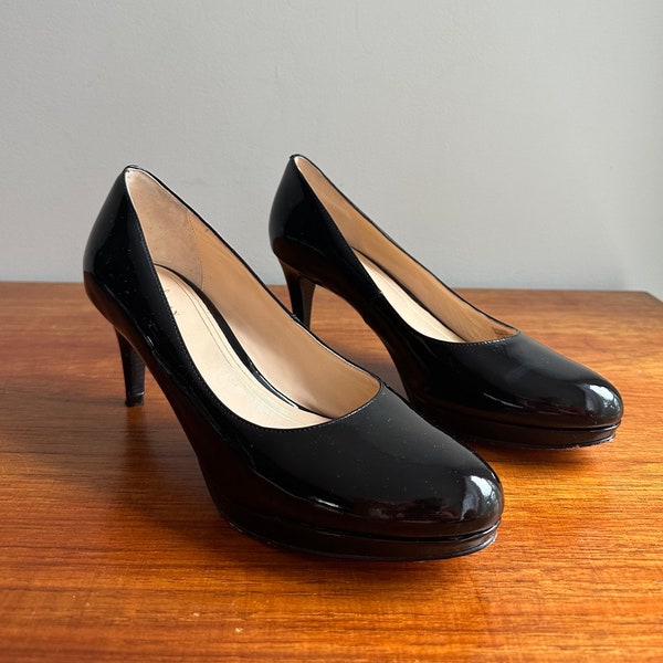 Stacked Heel Pumps - Etsy