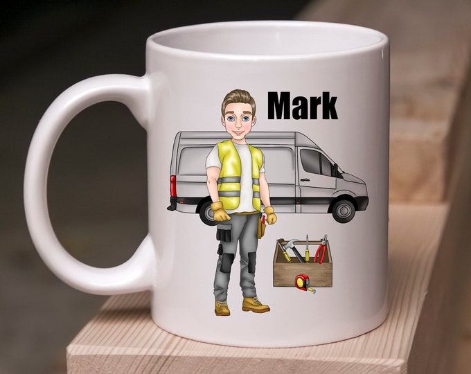 Builders Tools Mug - “i’ll Start Working After My Cuppa” Funny Mug for ...
