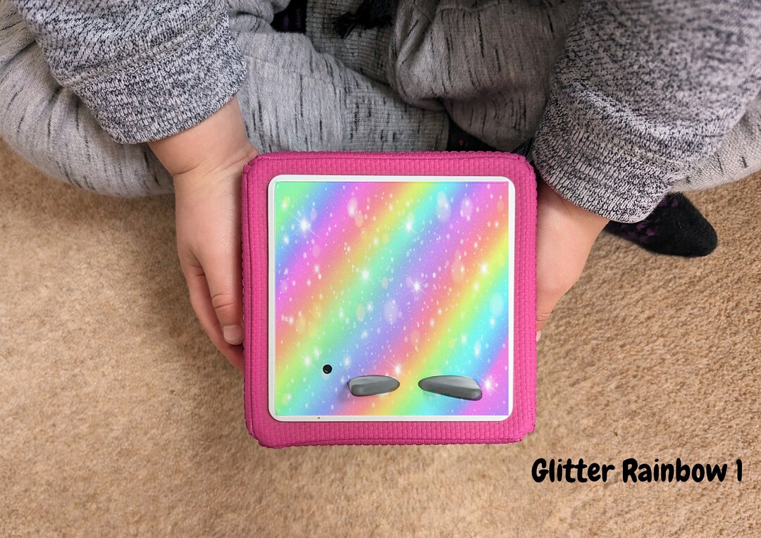Tonie Box Topper Sparkly Rainbow Protective Vinyl Topper Sticker for ...