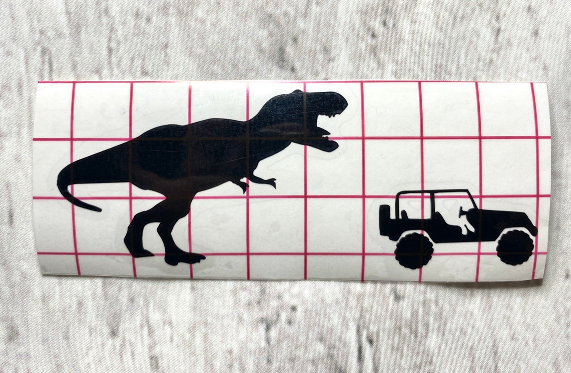 T-rex Sasquatch off Road Vehicle Decal Single or Set Easter - Etsy