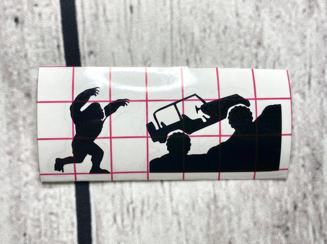 T Rex Sasquatch off Road Vehicle Decal Single or Set Easter - Etsy