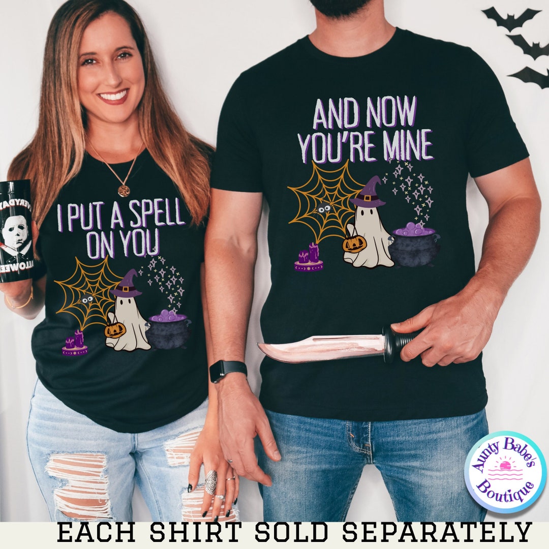 Funny Couples Halloween Shirts His And Hers Matching Halloween Shirts