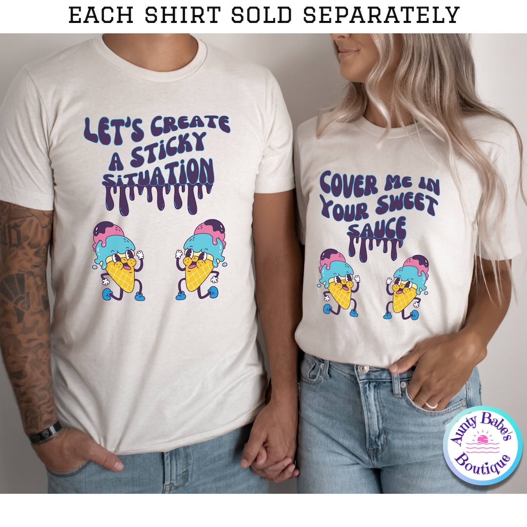 Funny Matching Couple Shirts,funny Couples Tee,funny Matching T-shirt ...
