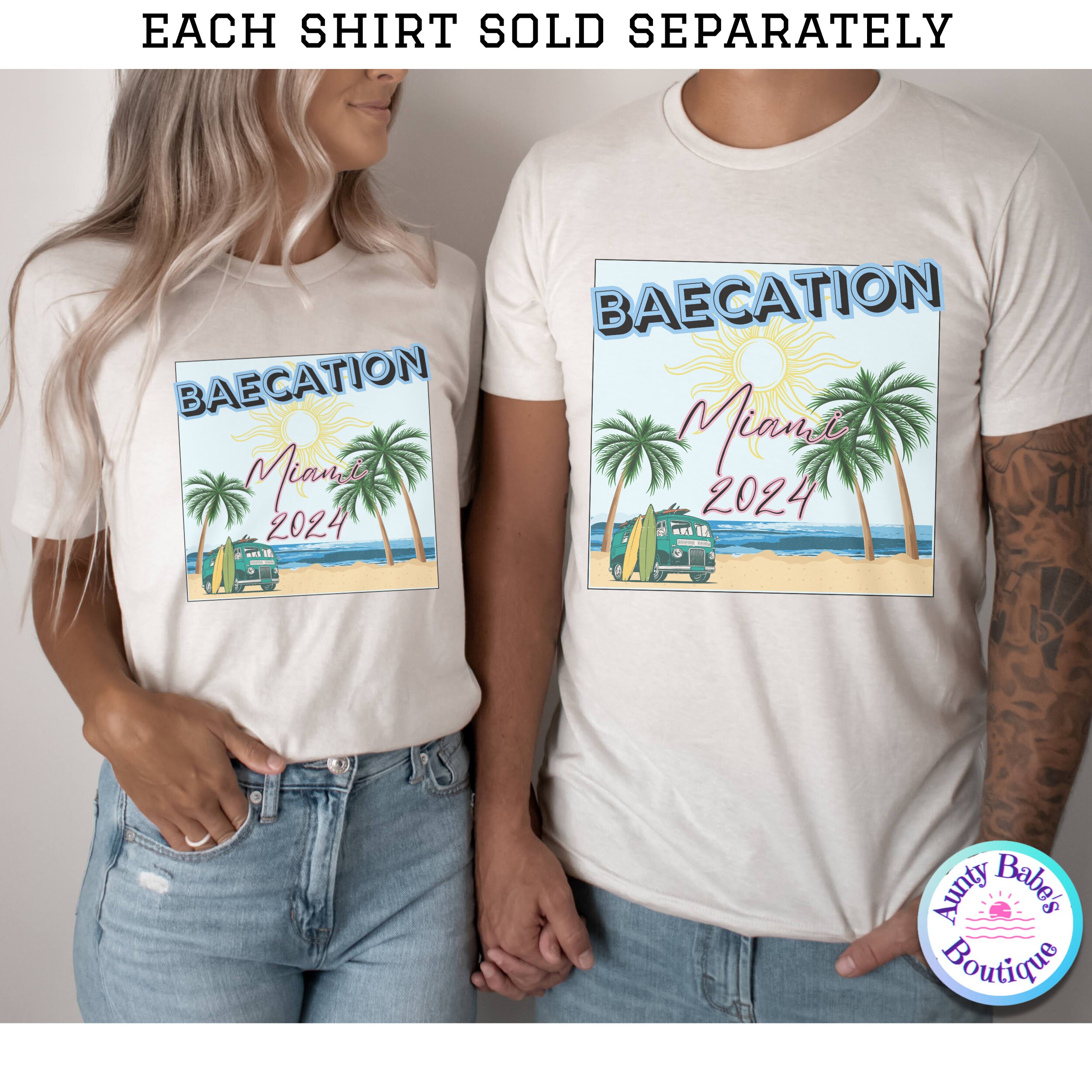 Baecation Matching Couple Vacation Shirtscouples Cruise - Etsy