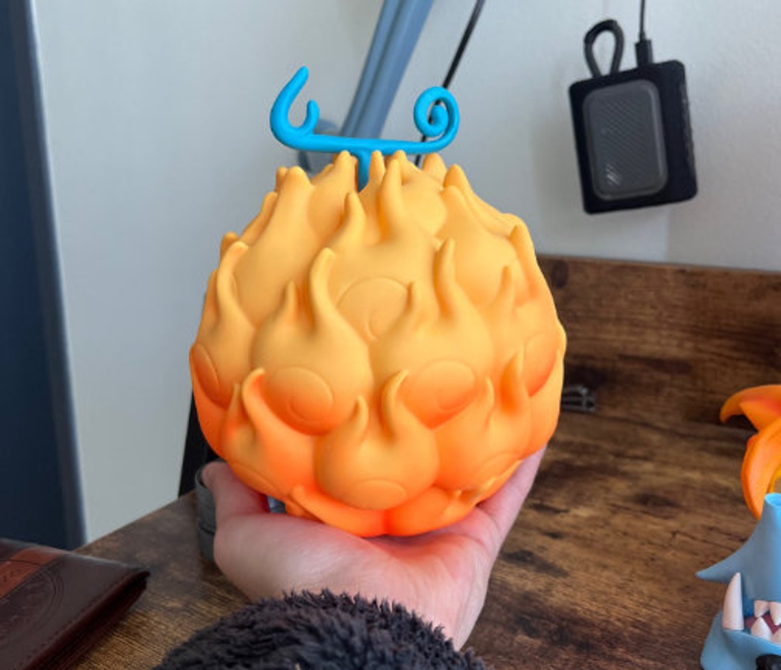 16cm/6.3 Inch Devil Fruits Figures Collection Gomu Gomu, Mera Mera and ...