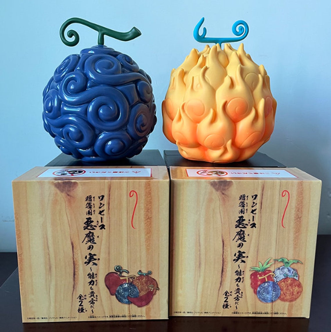 16cm/6.3 Inch Devil Fruits Figures Collection Gomu Gomu, Mera Mera and ...