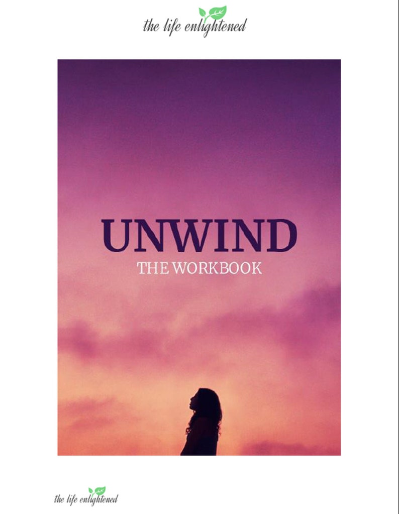 Unwind Workbook Printable to Manage Overwhelm Worry and Stress - Etsy