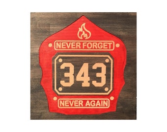343 Never Forget - Etsy