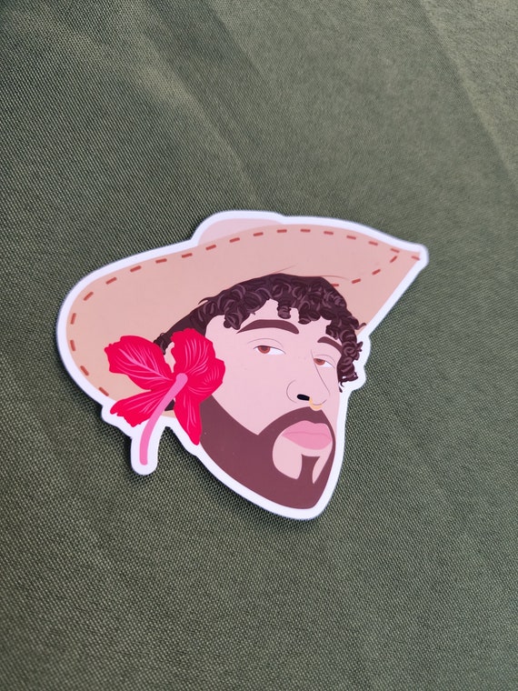 Bad Bunny Drawing Sticker Bad Bunny Art Bad Bunny - Etsy