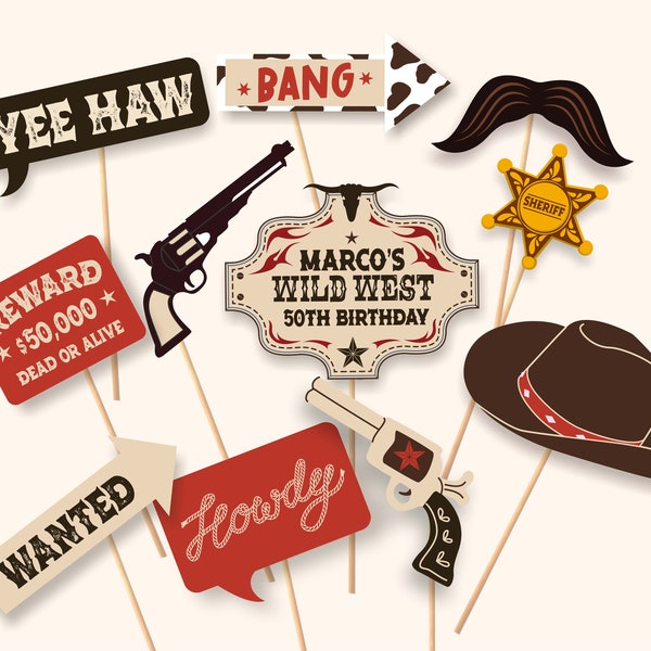 Cowboy Photo Prop - Etsy