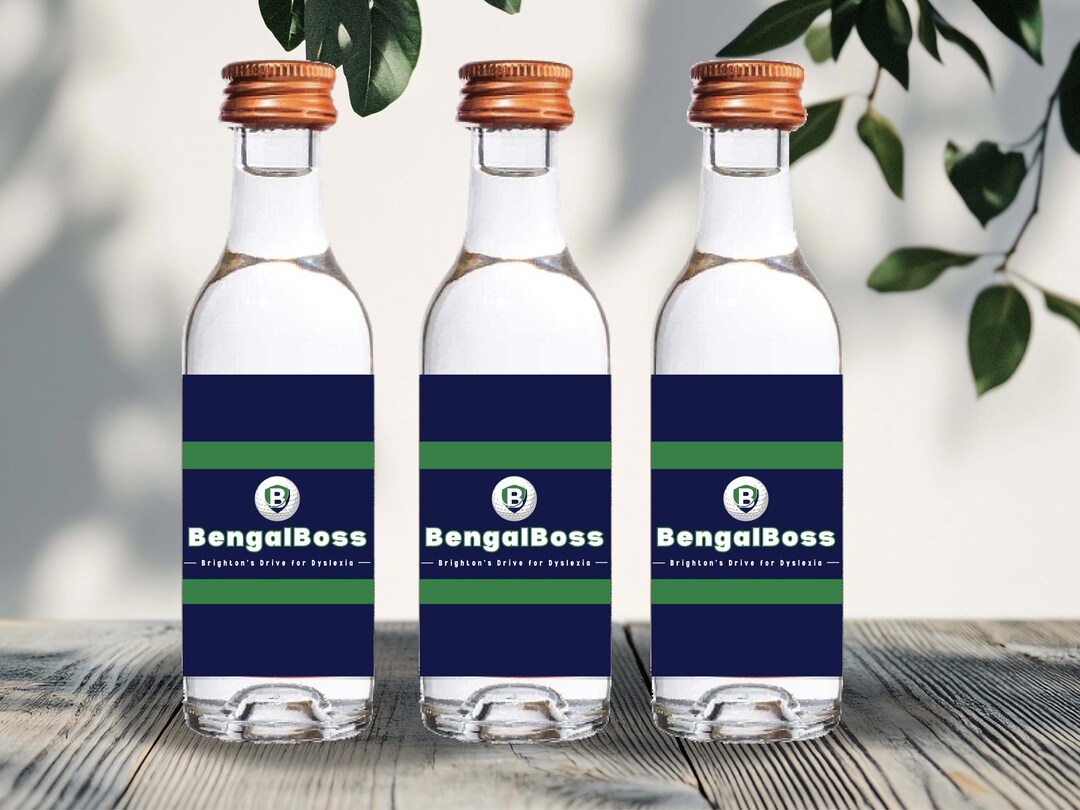 Custom Label for 50ml Mini Bottle With Logo - Etsy