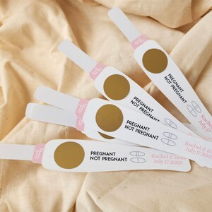 Baby Shower Game Scratch off Pregnancy Test Game for Baby Shower Favors ...