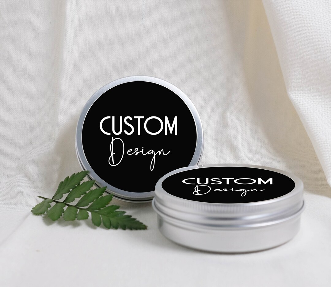 Custom Round Design Sticker for Favors Favor for Personalized Round ...