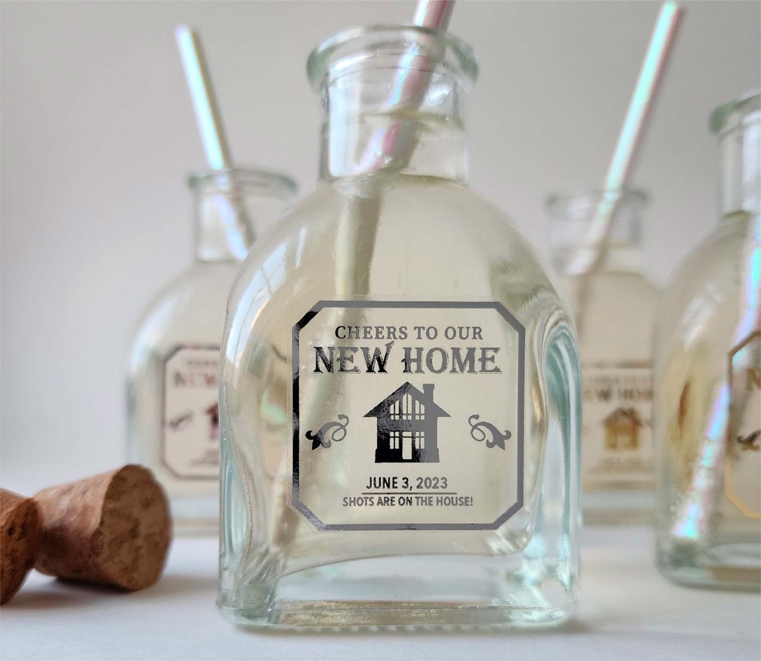 Tequila Customized Label for Housewarming Party Tequila Gift for New ...