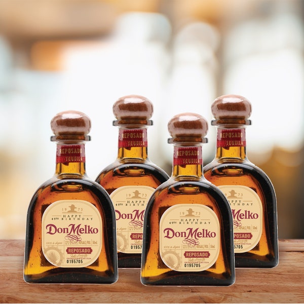 Custom Don Julio Labels Mini - Etsy