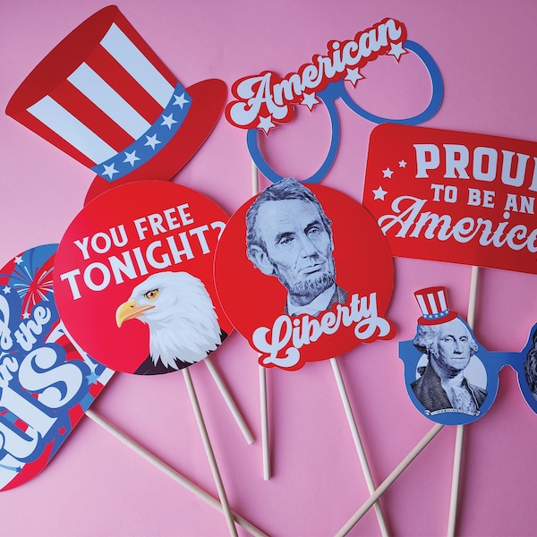 4th of July Photo Props - Etsy