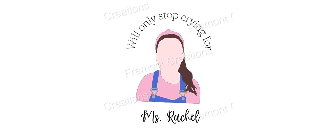 Ms Rachel Digital Download - PNG JPG SVG - Etsy