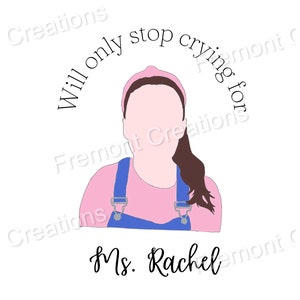 Ms Rachel Embroidery Design - Etsy
