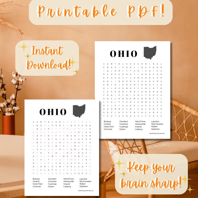 Ohio State Puzzle - Etsy