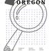 Oregon Word Search Puzzle: Learn & Play, US State Word Find (printable ...