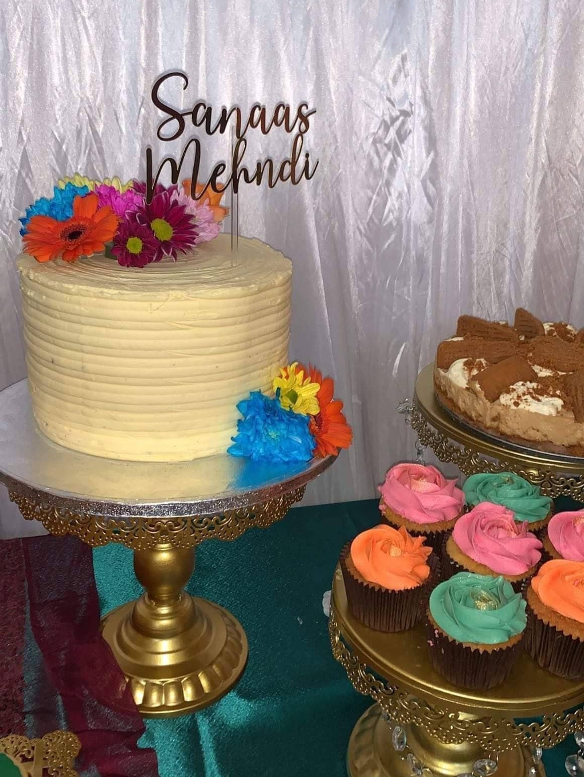 Mehndi/mendhi Card Cake Topper - Etsy UK