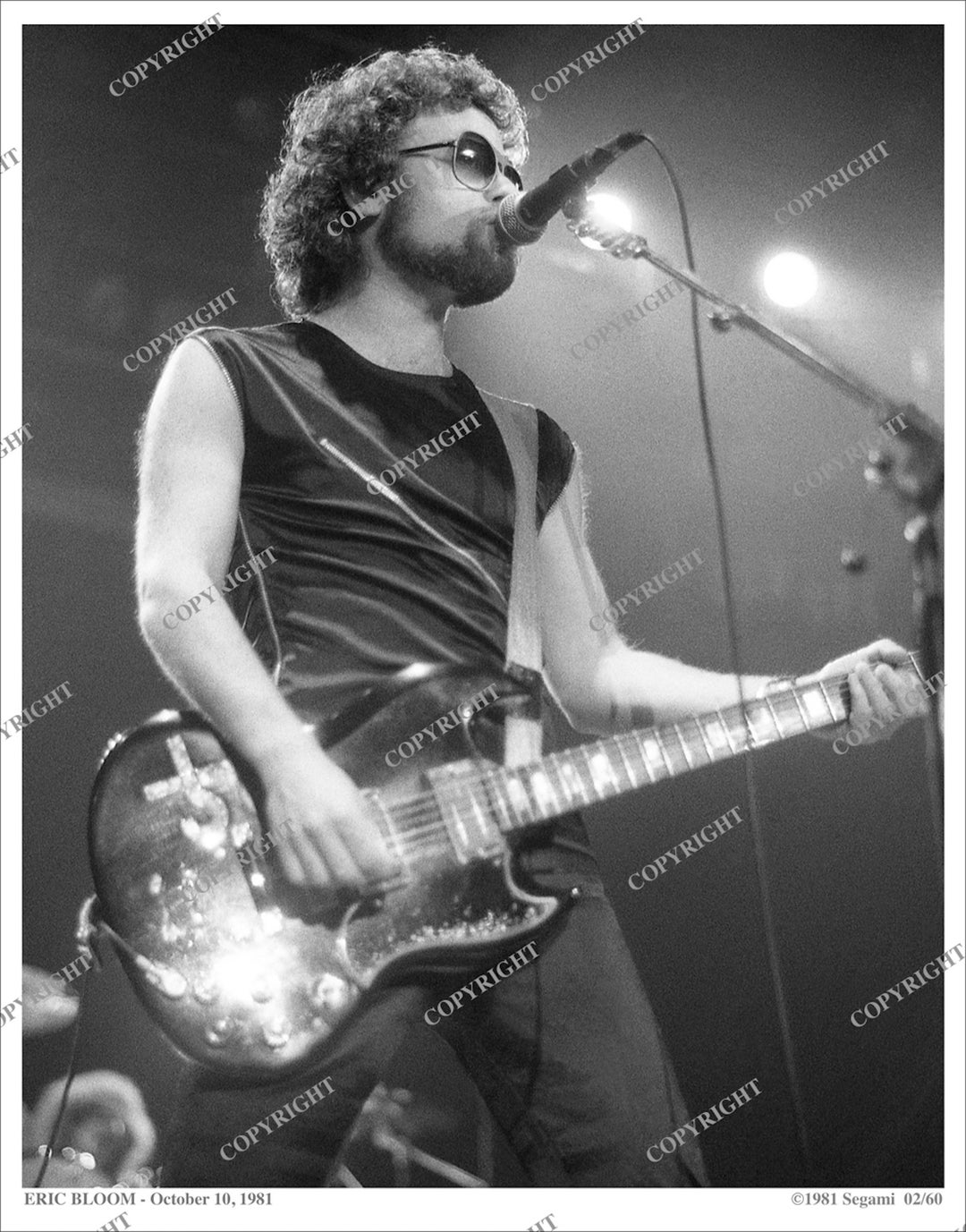 Eric Bloom of Blue Oyster Cult 1981 11x14 Original Segami - Etsy