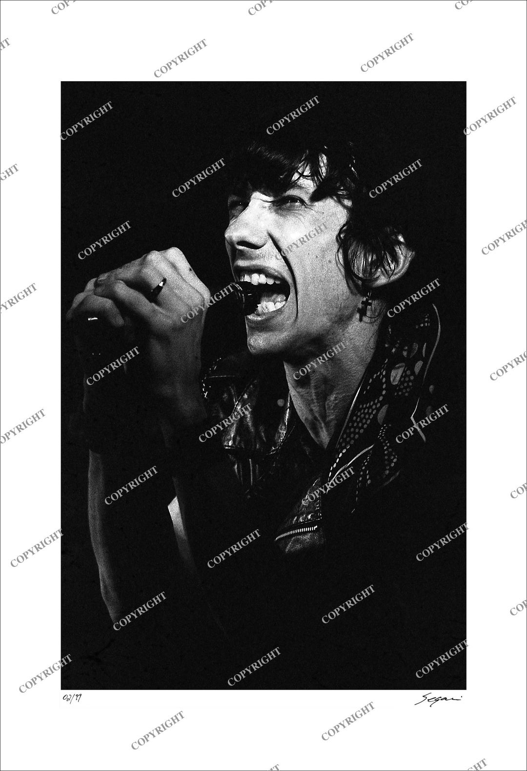 Stiv Bators 1985 dead Boys/lords of the New Church SIGNATURE SERIES ...
