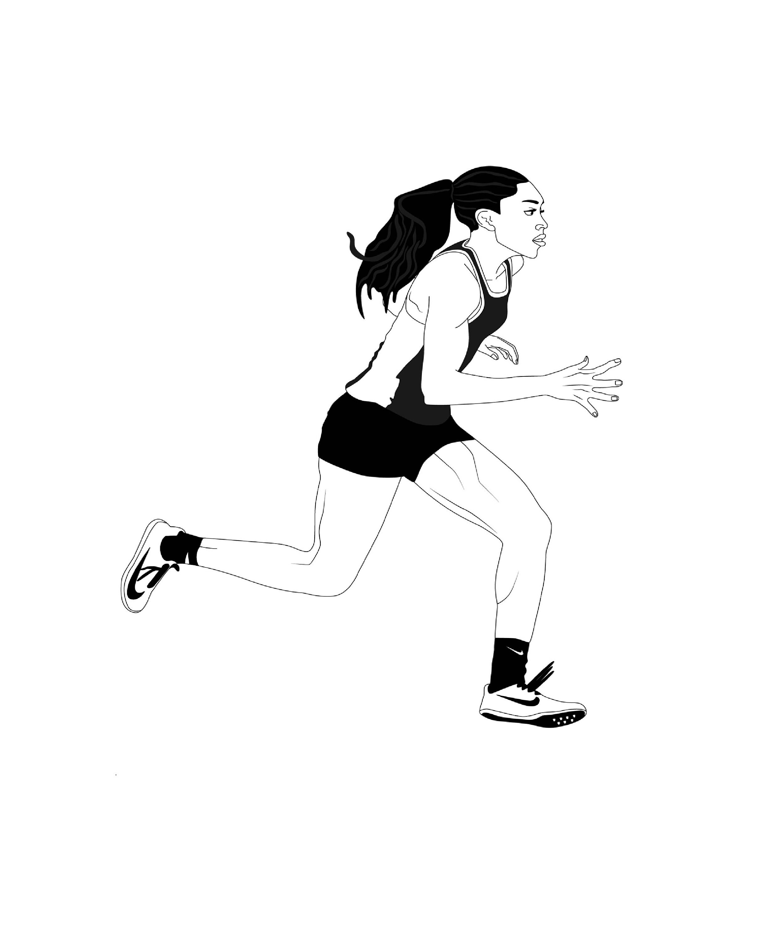 Girls Track, Track Poster, Track Sublimation, Png, Svg, Senior Year ...