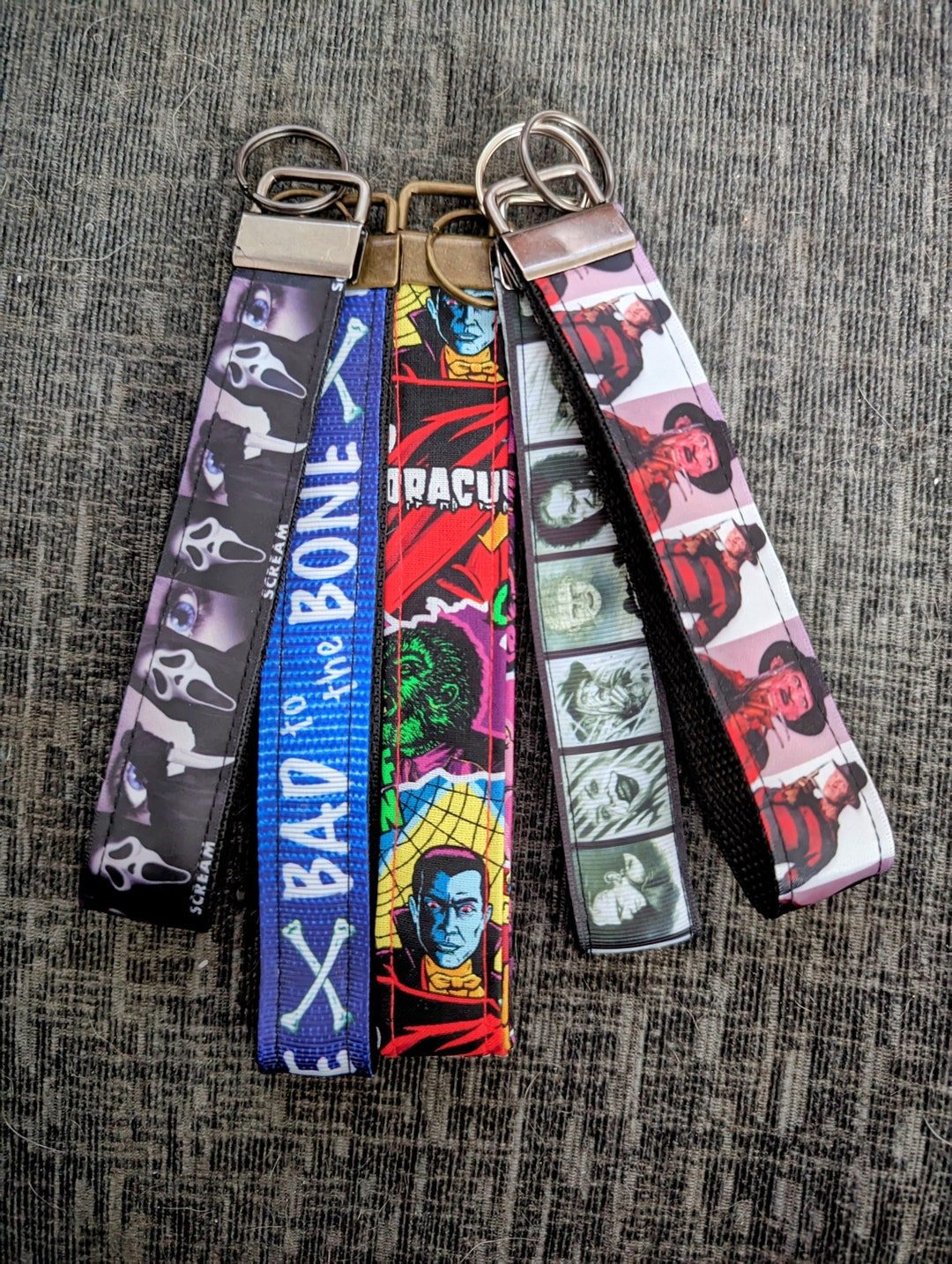 Horror Movies Key Fobs, Slasher, Villains Horror, Scary, Goth, Alt ...