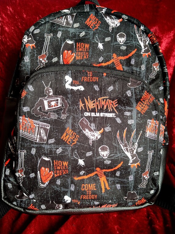 Mini Backpack Nightmare Freddy Horror Slasher Goth - Etsy