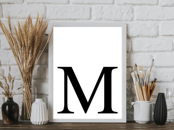 M Alphabet Themes