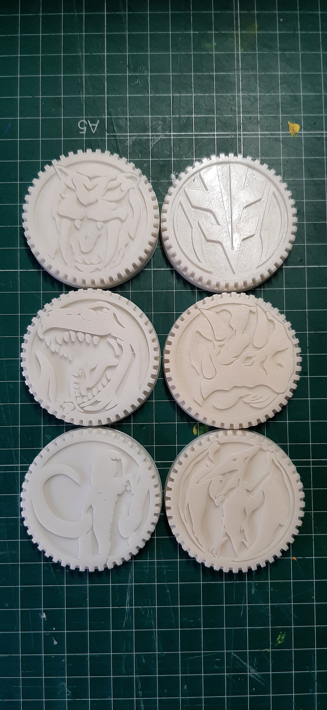 MMPR Morpher Coin Power Coins - Etsy