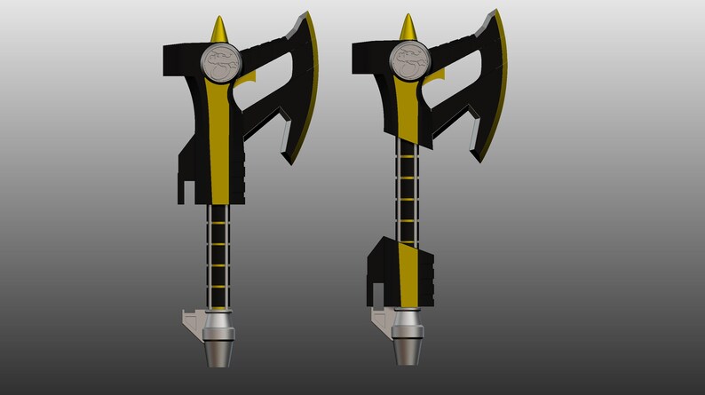 Black Ranger Power Axe - Etsy
