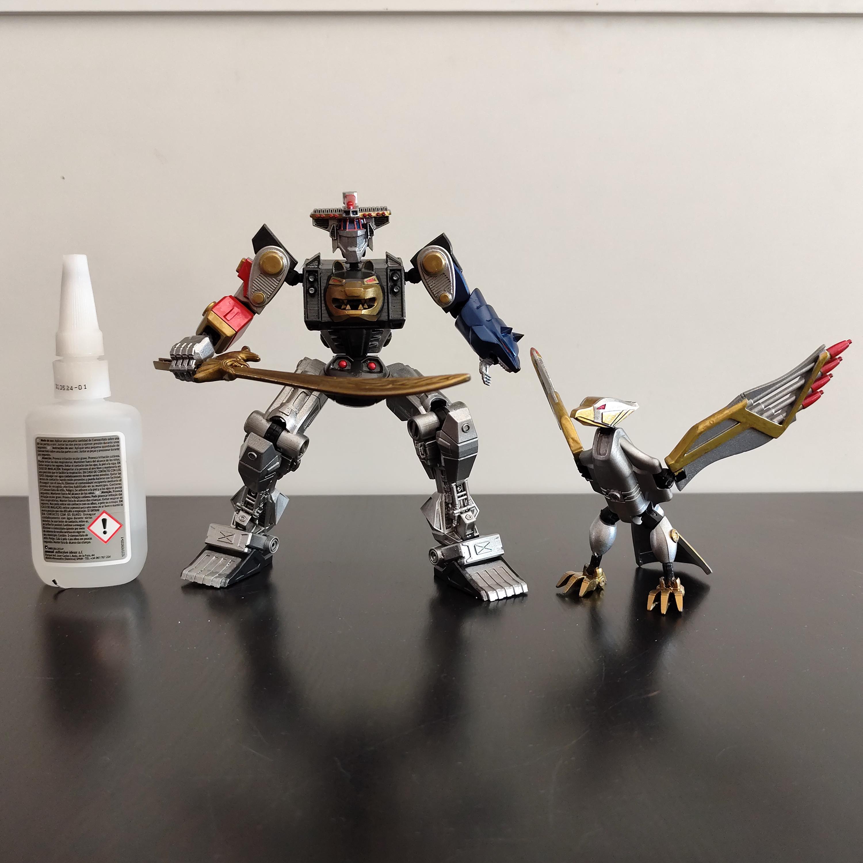 MINI PLA Ninja Falcon Megazord 1995 - Etsy