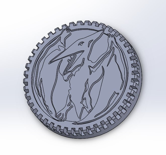 MMPR Morpher Coin Power Coins - Etsy