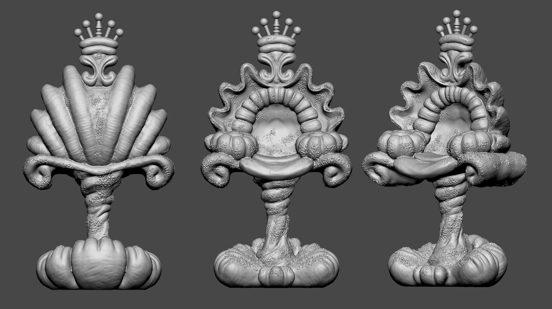 King Triton Throne - Etsy