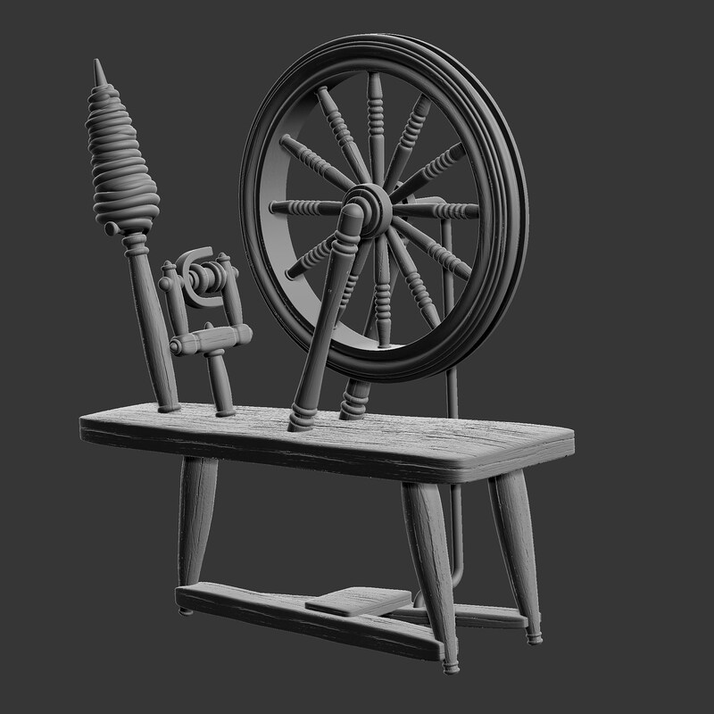 Toy Spinning Wheel - Etsy