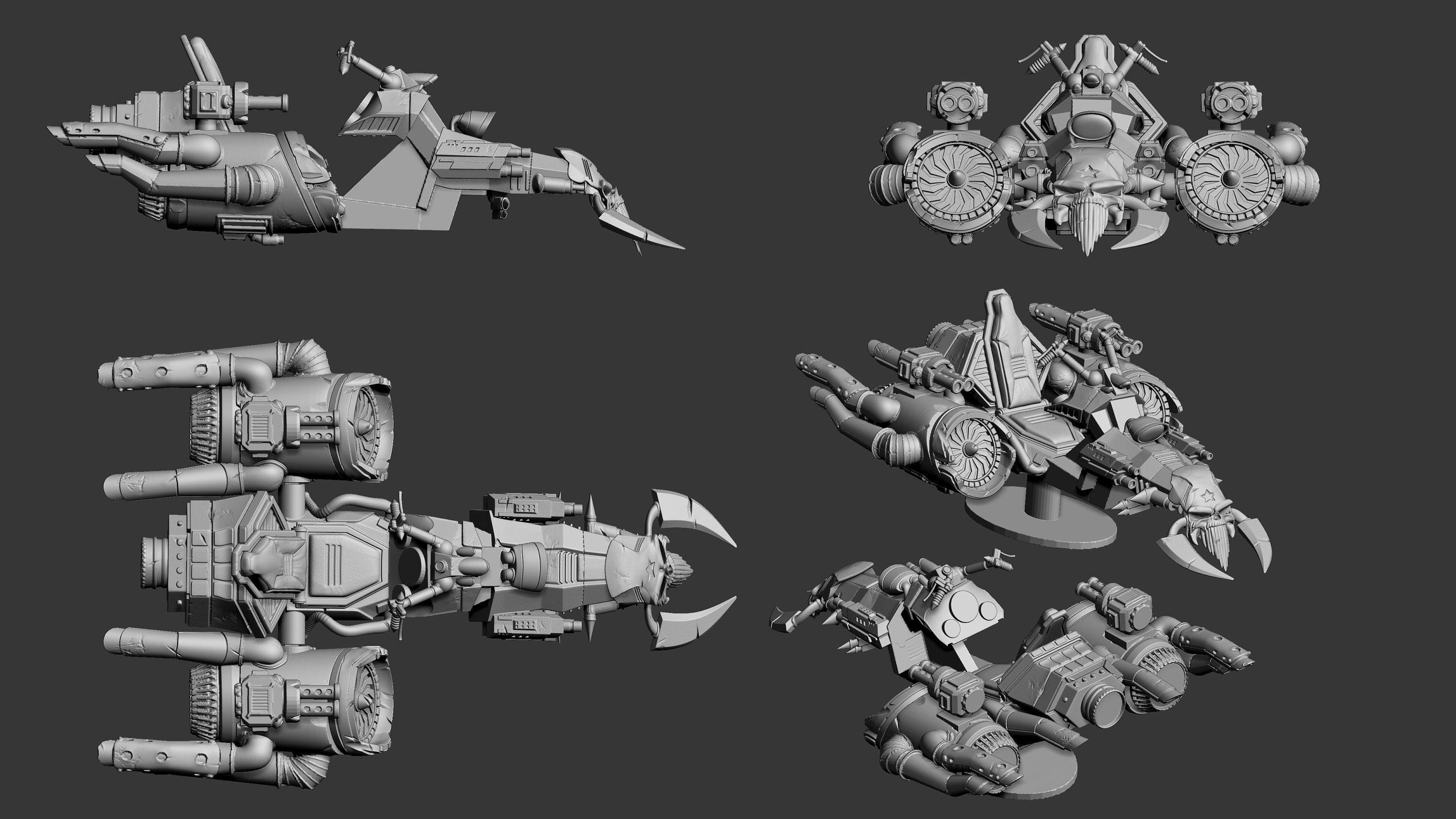 Lobo Motorcycle STL - Etsy