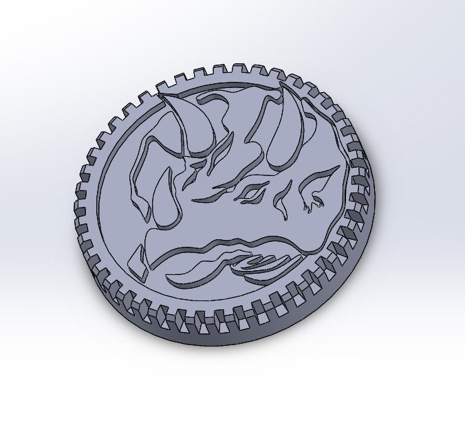 MMPR Morpher Coin Power Coins - Etsy