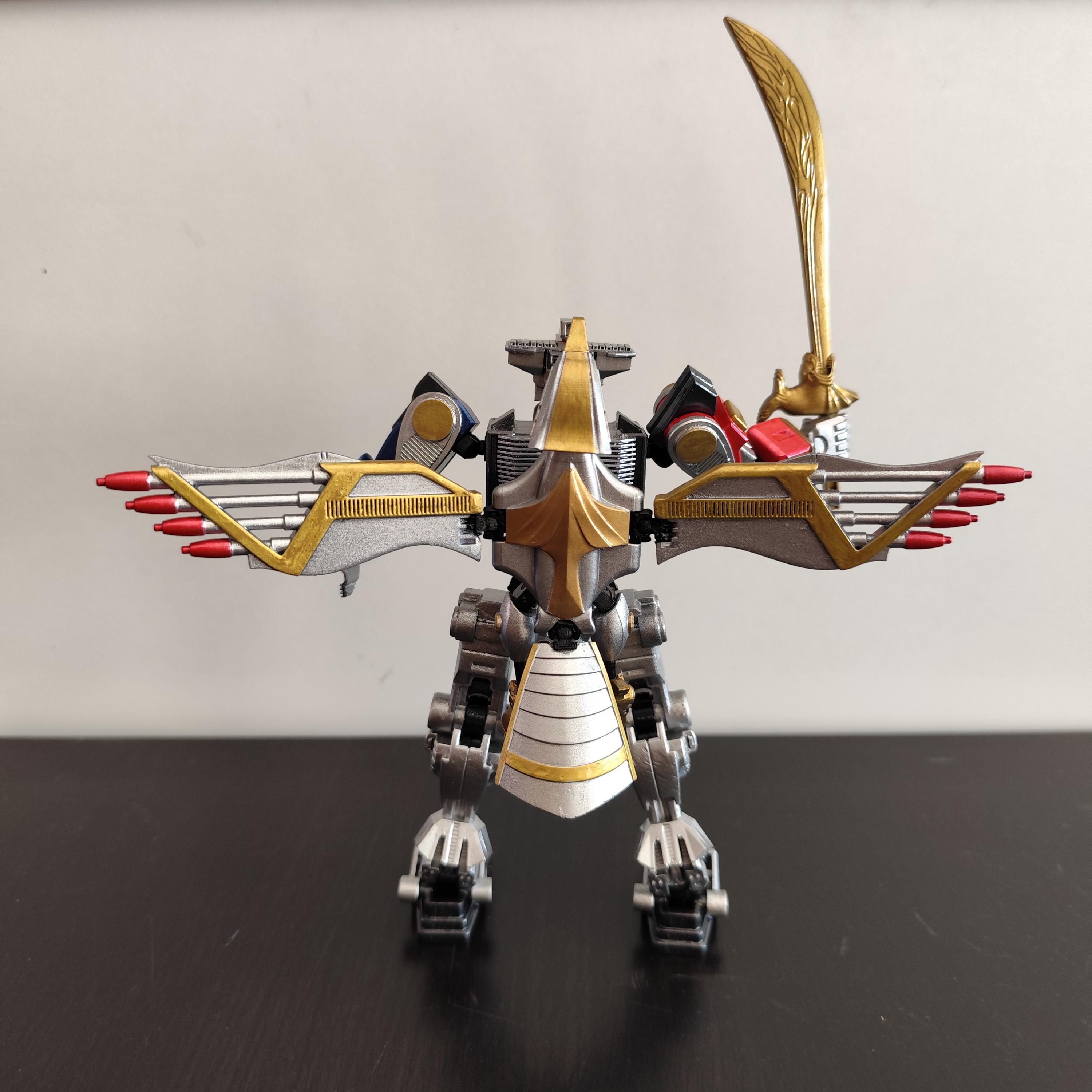 MINI PLA Ninja Falcon Megazord 1995 - Etsy