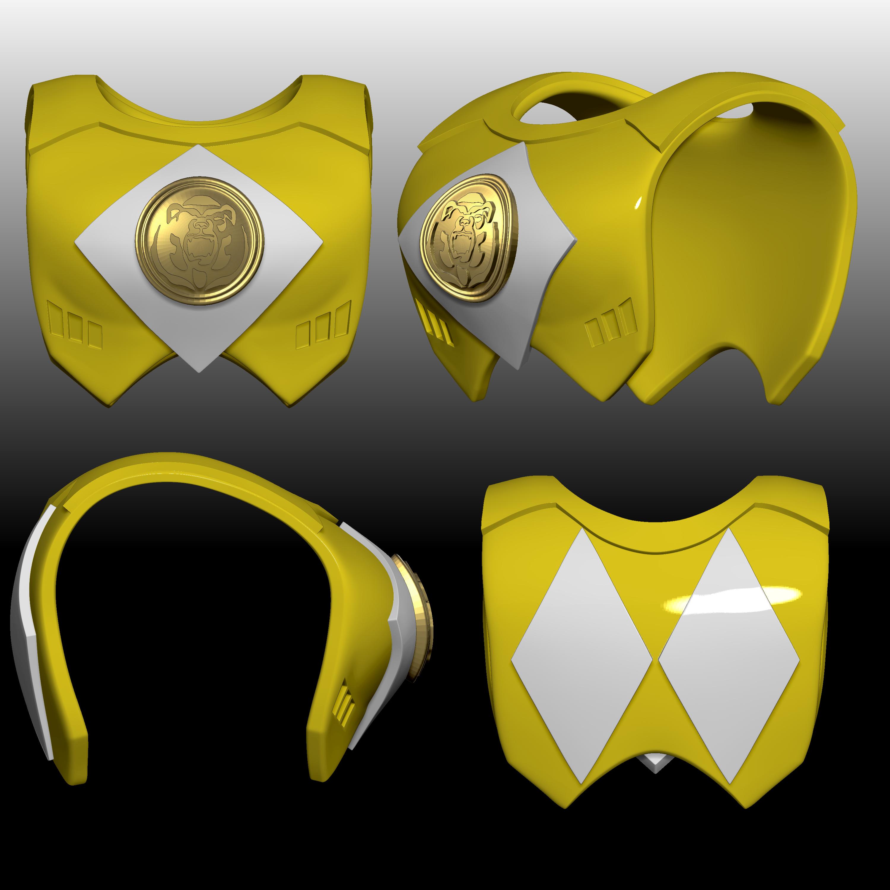 Mighty Morphin Power Rangers Shield - Etsy