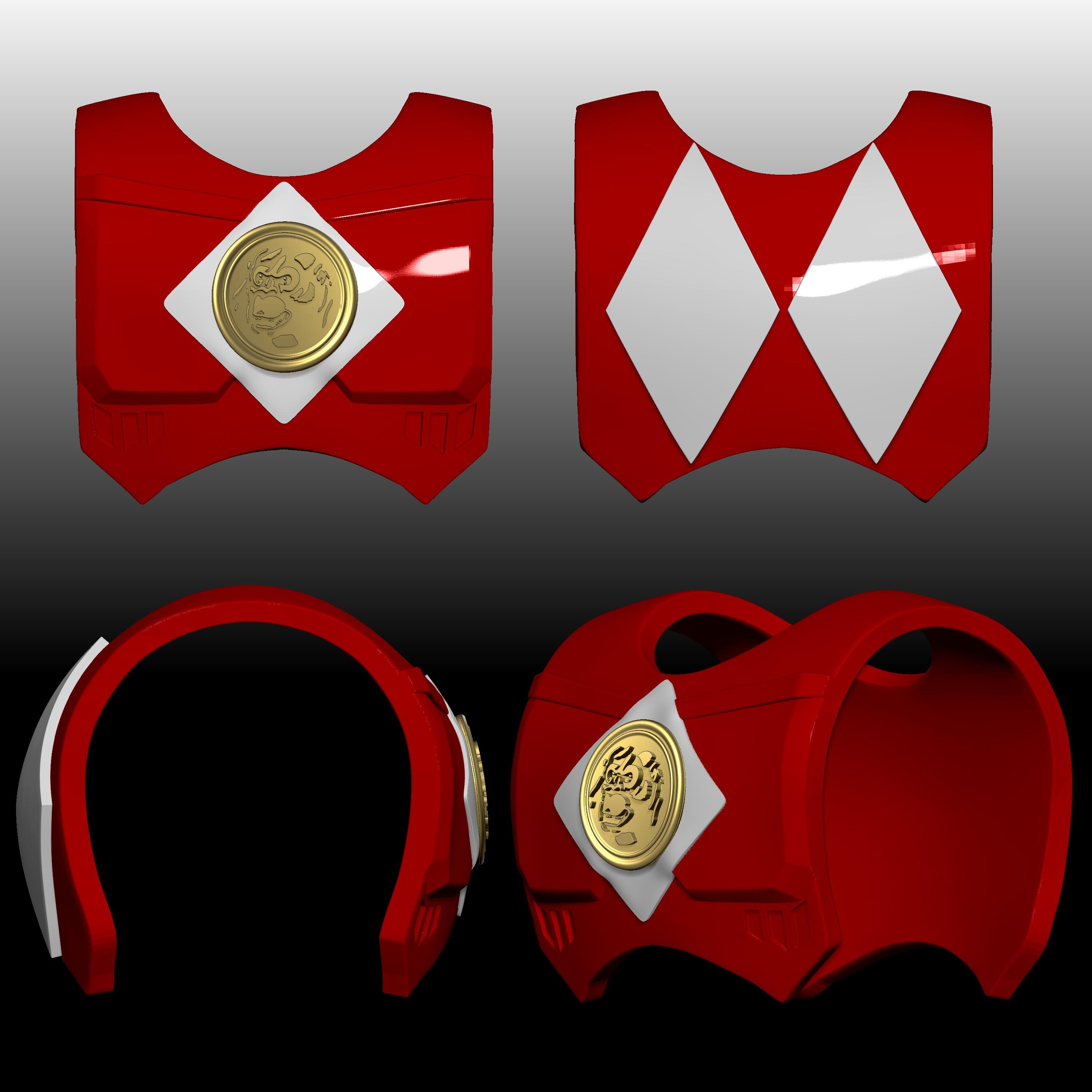 Mighty Morphin Power Rangers Shield - Etsy