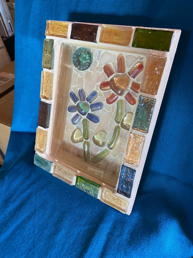 Mosaic Shadow Box - Etsy