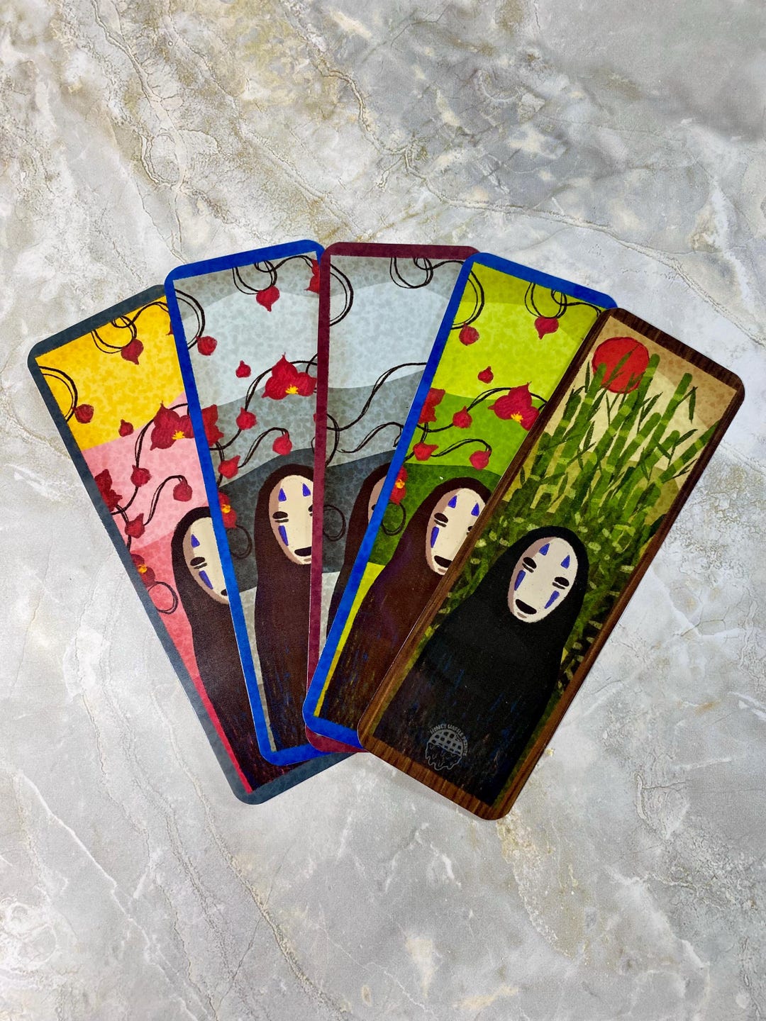 No Face Bookmark | Anime Bookmark | Studio Ghibli | Spirited Away ...