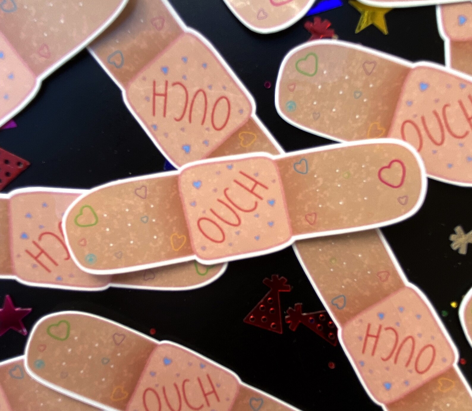 Ouch Band-aid Sticker | Cute Stickers | Waterproof Stickers | Kawaii ...