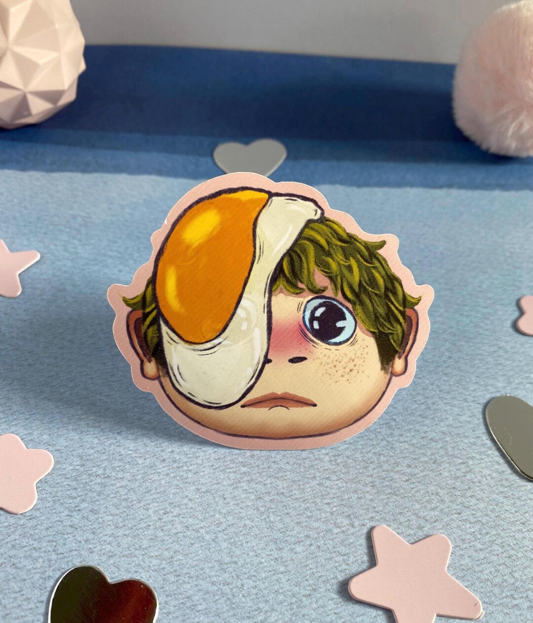 Spilled Egg | Egg Boy |cute Character | OC Stickers | Cute Stickers ...